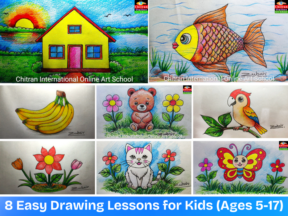 Beginner Drawing Lesson for India