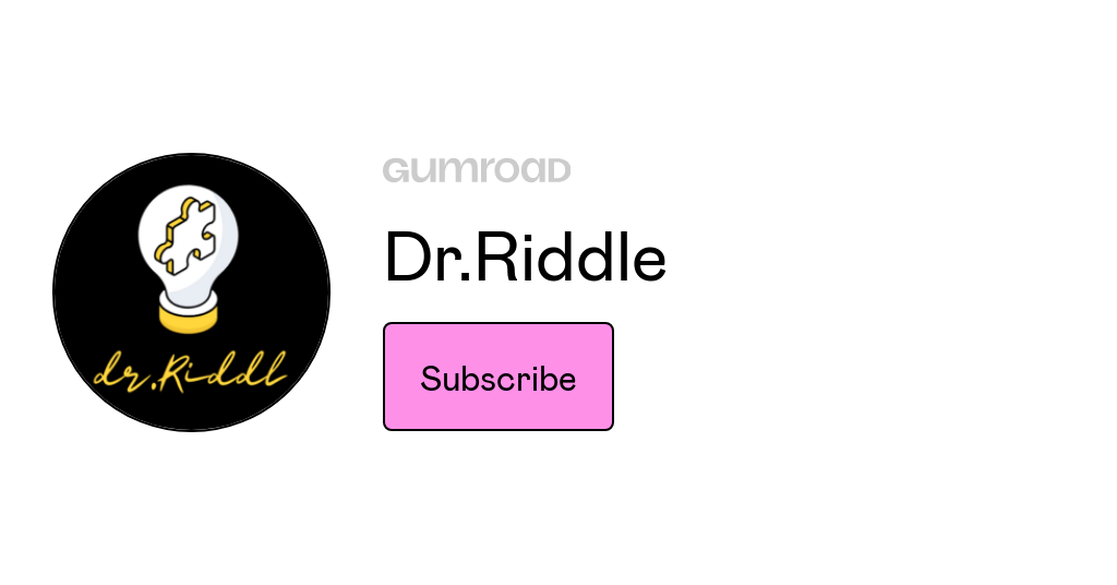 Dr.Riddle