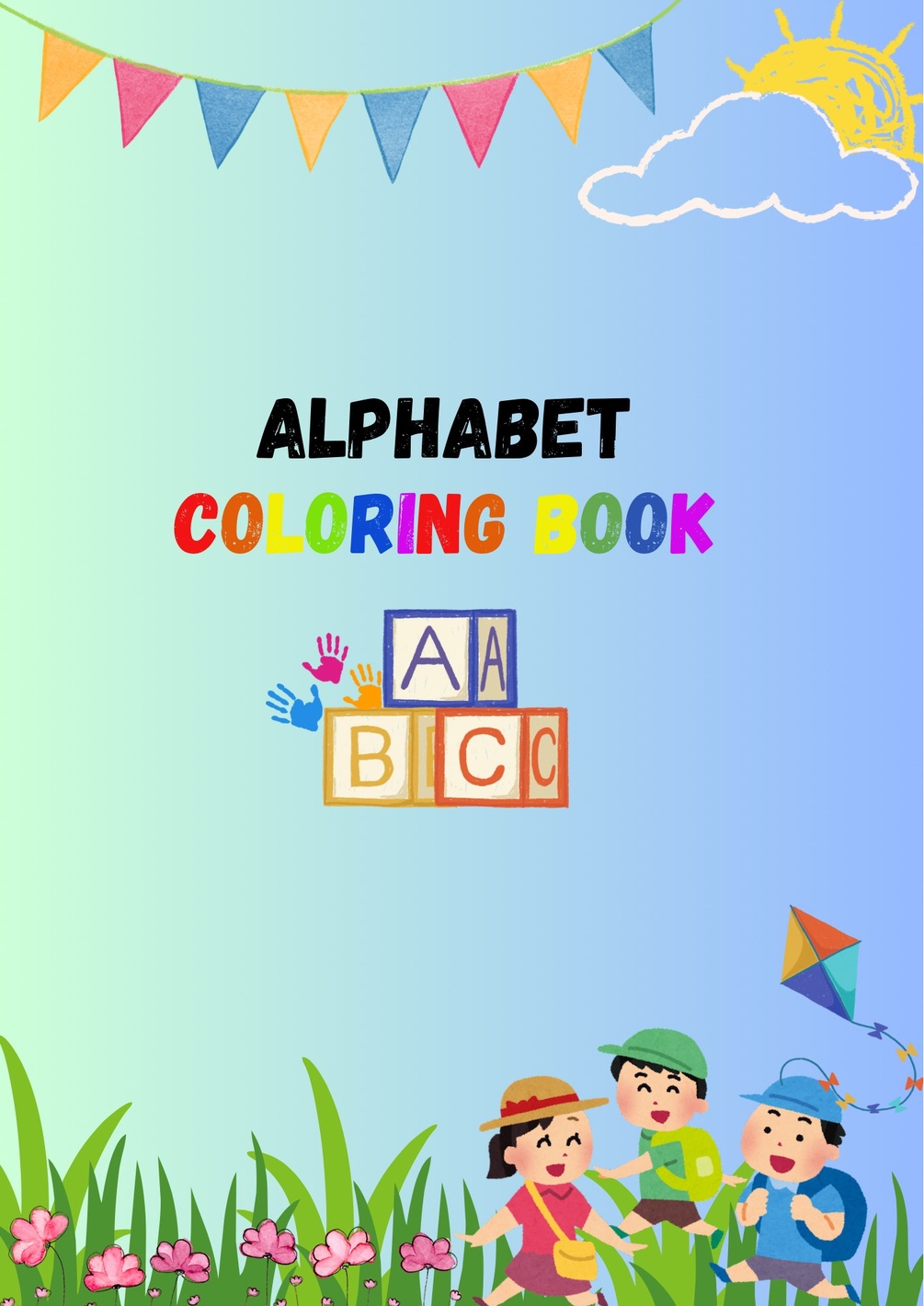 Affordable Alphabet Coloring book with guide