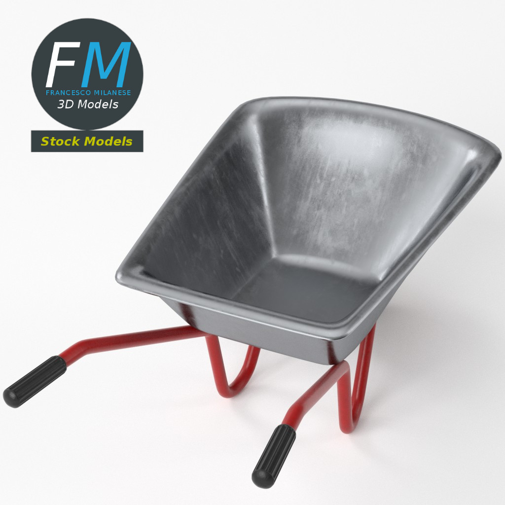 3D MODEL - Wheelbarrow 2