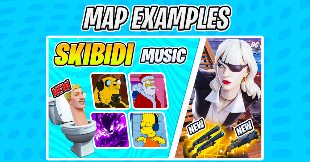 UEFN Music 1V1 Map Full Template