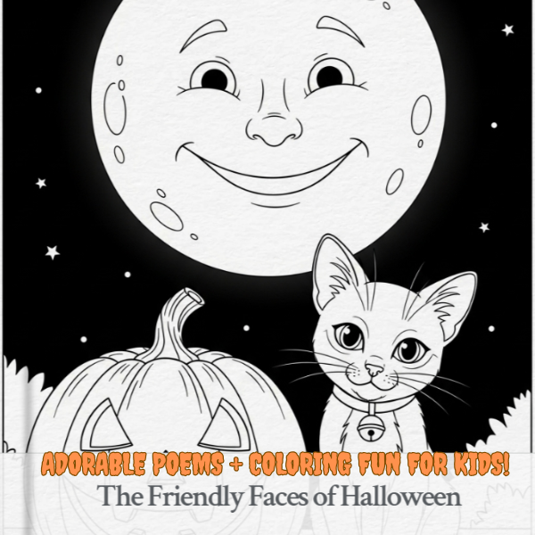 The Friendly Faces of Halloween – A Fun & Friendly Halloween Coloring ...