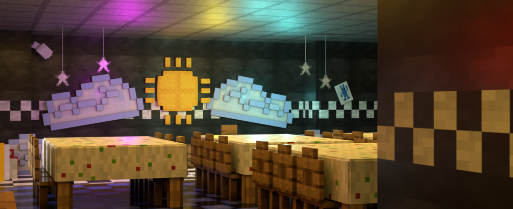 Fnaf1_Map Blender | Blender 3.0+