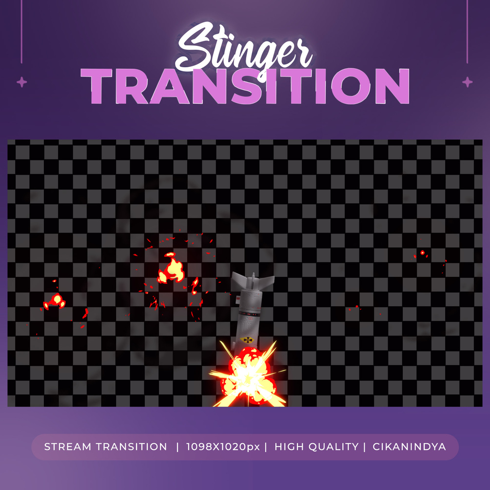 Animated Stinger Transition Aerial Bombing | Action-Packed Warzone ...