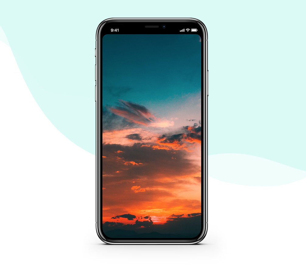 Sunset II Wallpaper for iPhone X without Notch