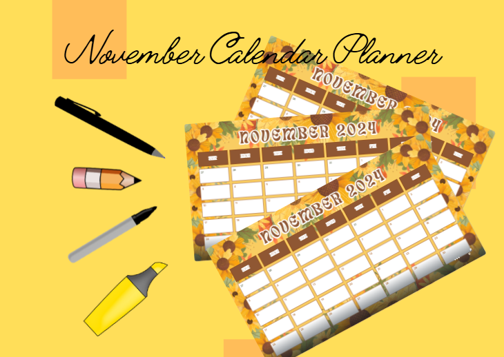 November Calendar Planner