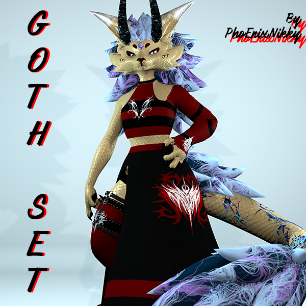 Goth set for Novabeast 💖 - PhoEnixNikky