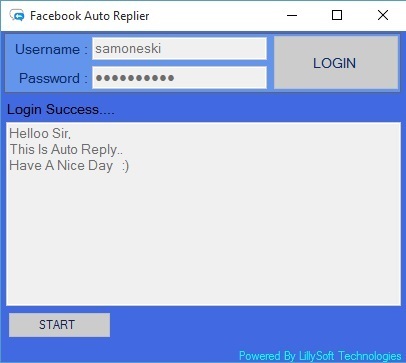 Facebook Auto Replier