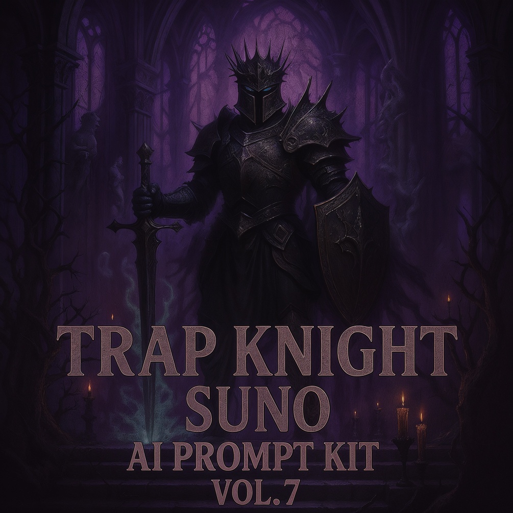Trap Knight – Suno AI Prompt Kit Vol. 7