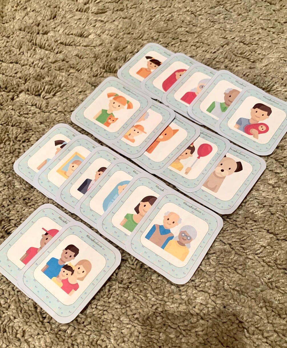 Tarjetas descripciones