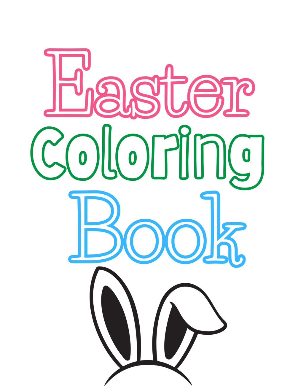 Printable Easter Coloring Book