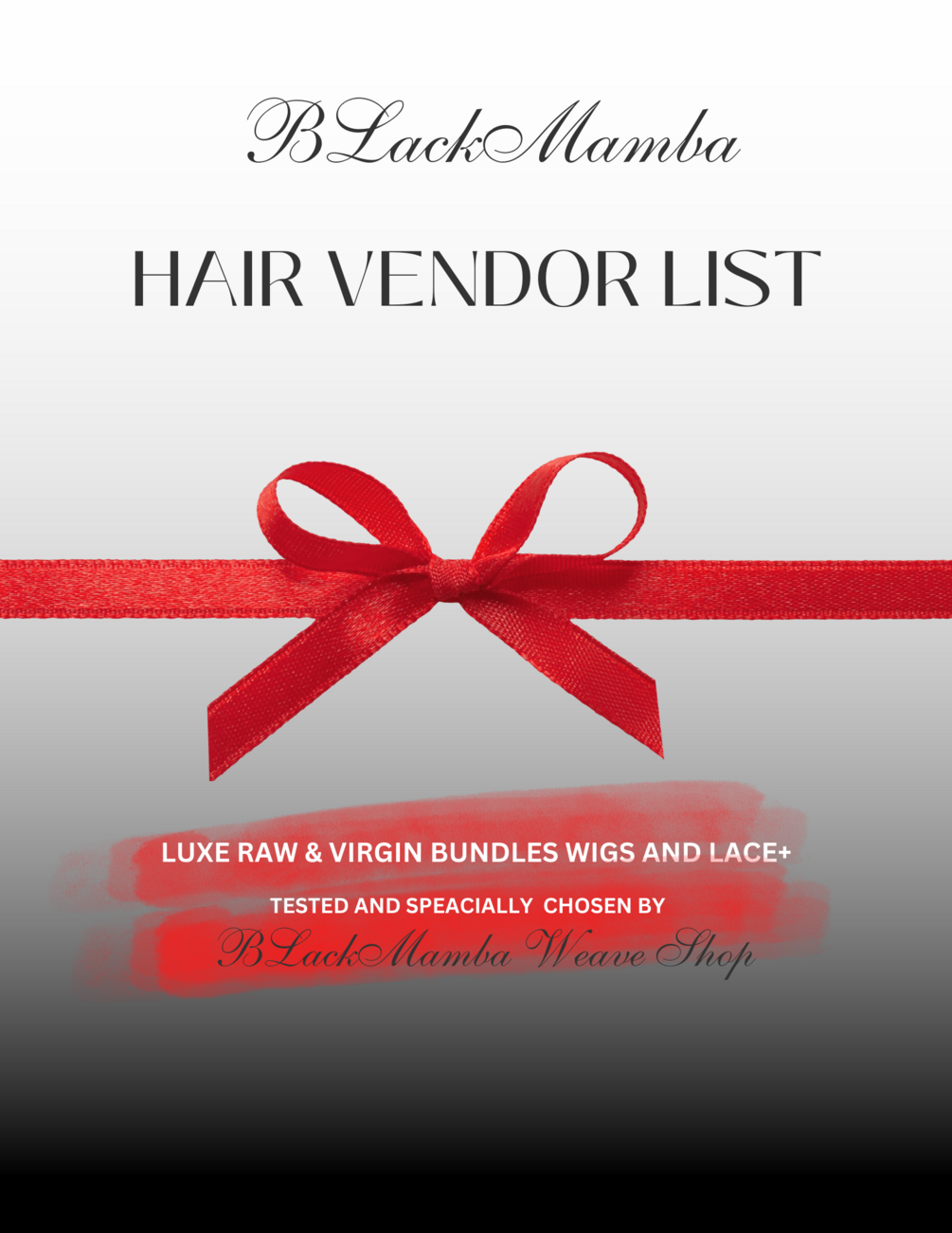 Black Mamba Hair Vendor List