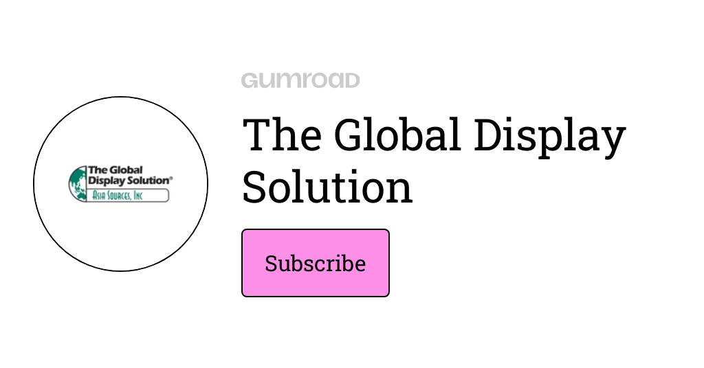 The Global Display Solution