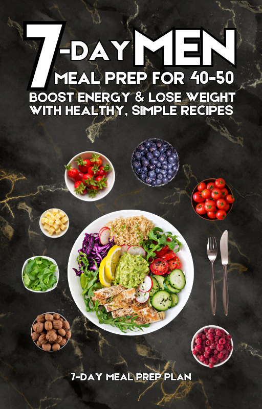 7-Day Meal Prep Guide for Men (Aged 40-50): Boost Energy, Lose Weight ...