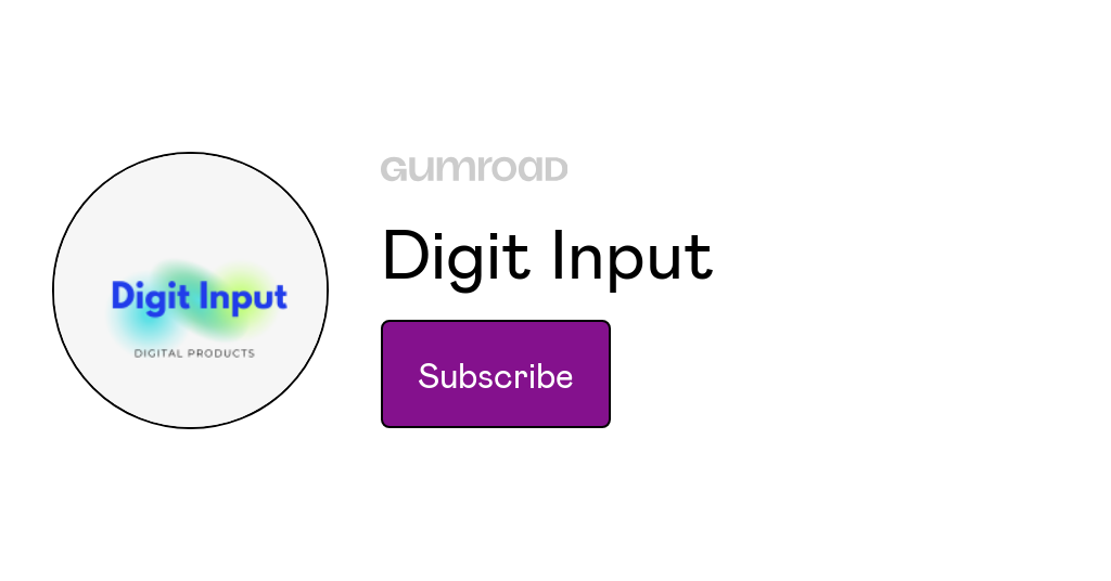 Digit Input