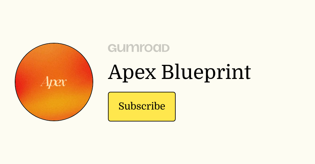 Apex Blueprint