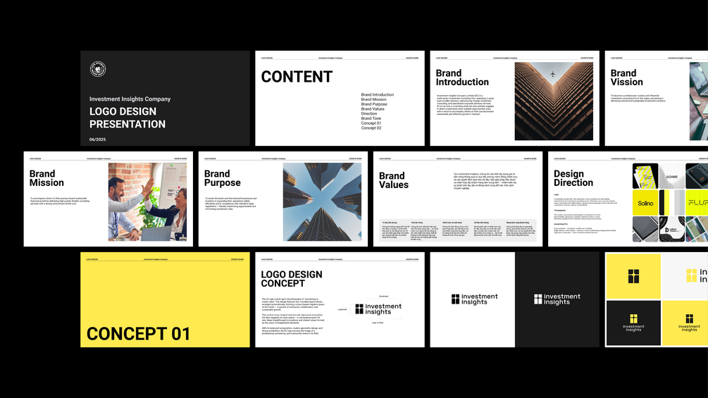 Logo Design Presentation Template