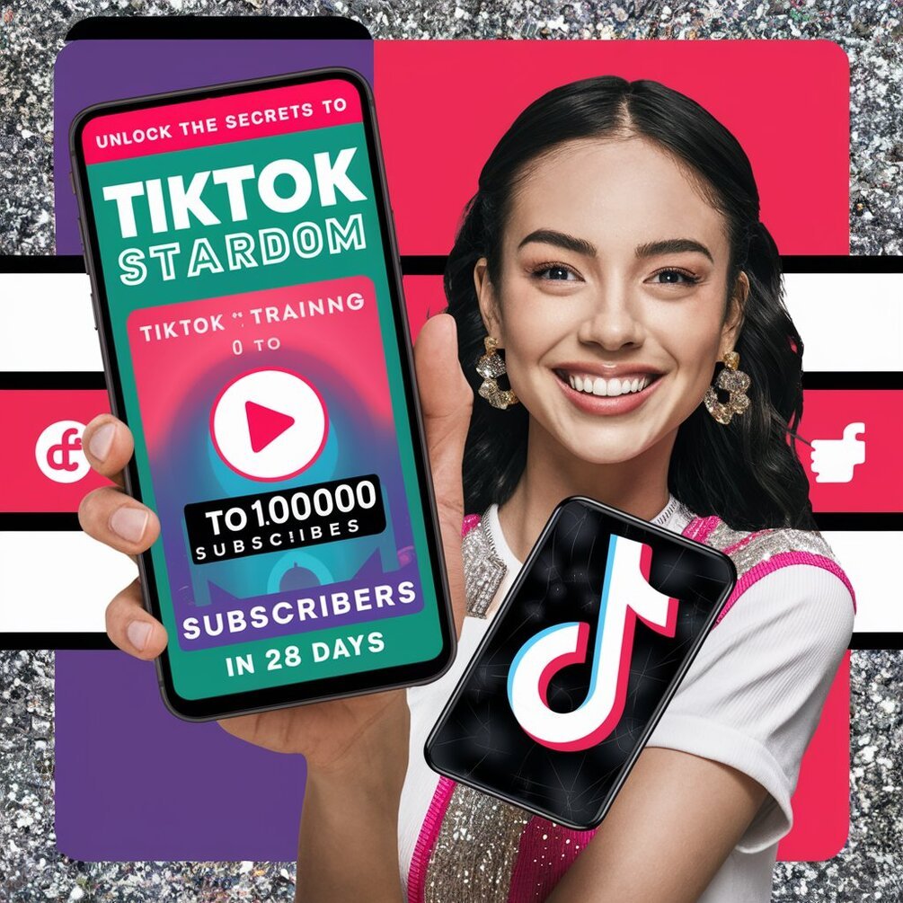 Tiktok VIP training 0 to 100,000 subscribers in 28 days