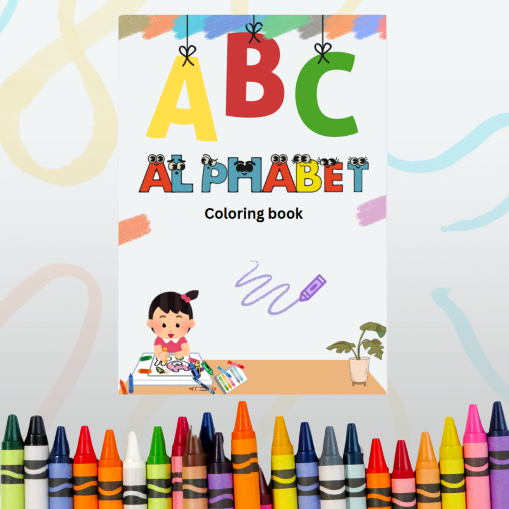 Printable Alphabet Coloring Book for Kids
