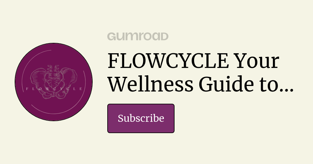FLOWCYCLE Your Wellness Guide to Better Health