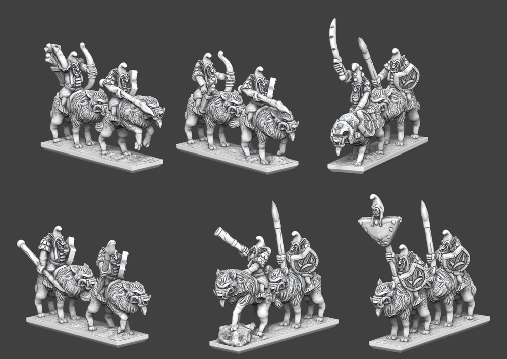 Hobgoblin Wolfriders 10mm