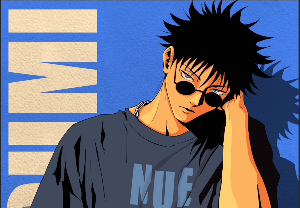 Megumi Fushiguro | Jujutsu Kaisen | Retro Poster | Digital Download ...