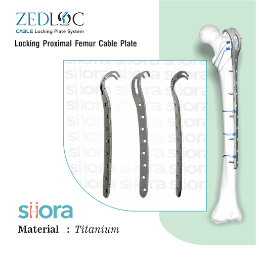 Locking Proximal Femur Cable Plate