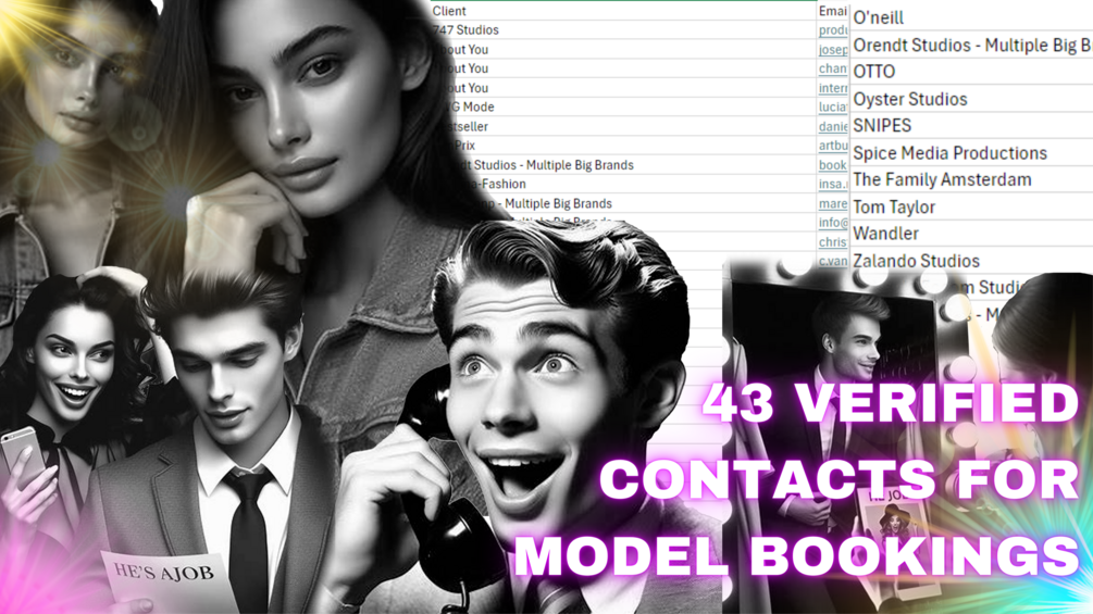 List Of Fashion Contacts In Europe + Guide To Work ASAP + Saudi Arabia ...