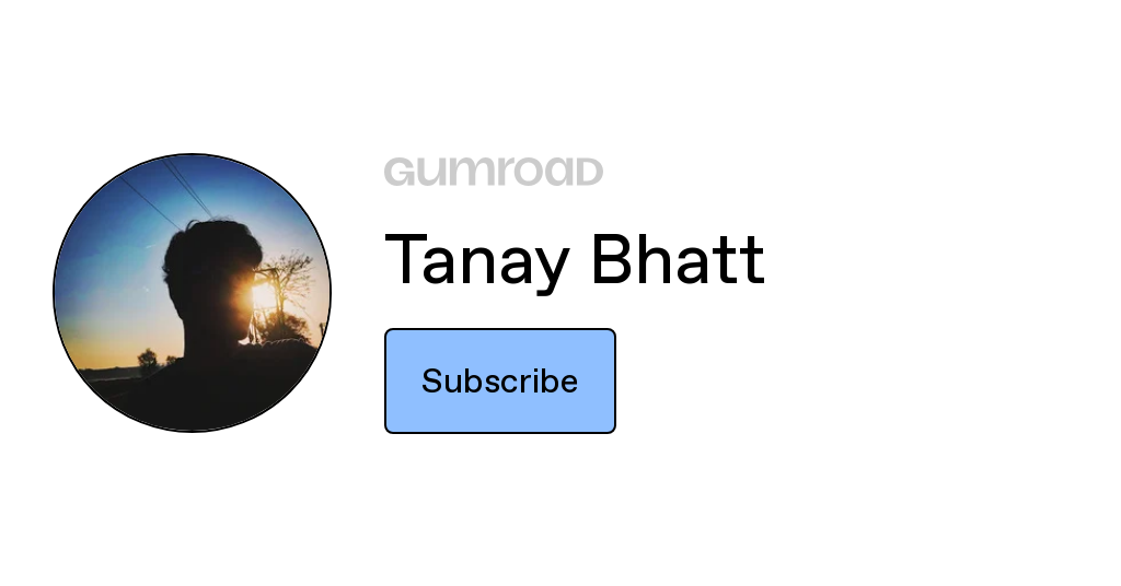 Tanay Bhatt