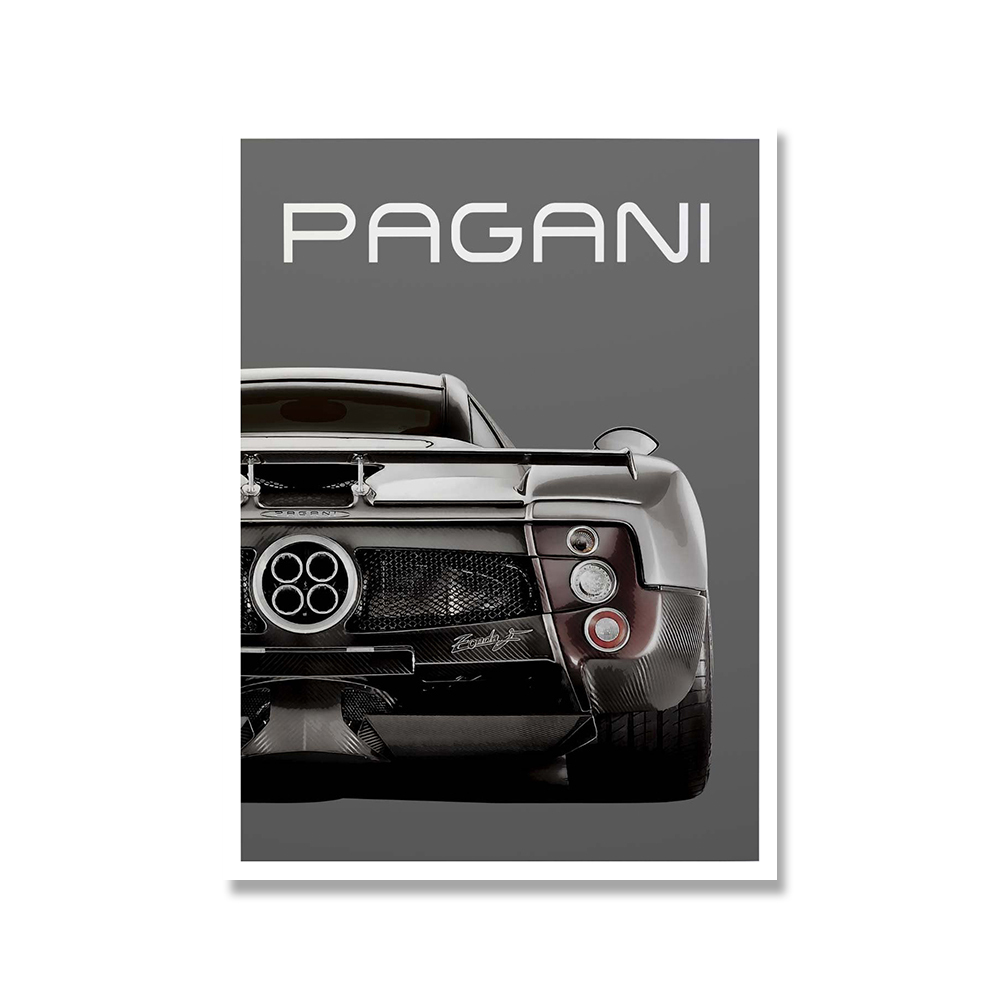 Pagani Zonda F Poster