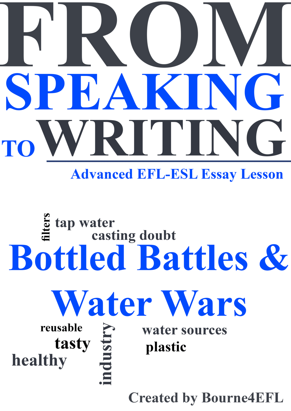 Advanced EFL Essay Lesson: Bottled Water Battles