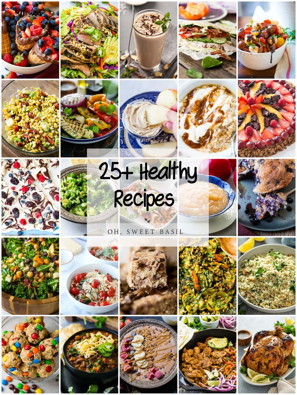 25 easy healthy recipes