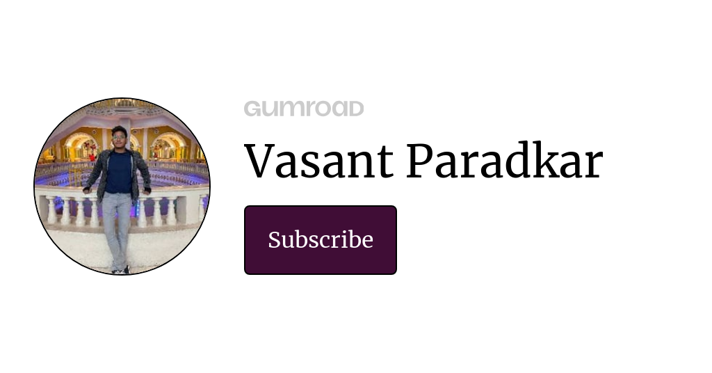 Vasant Paradkar