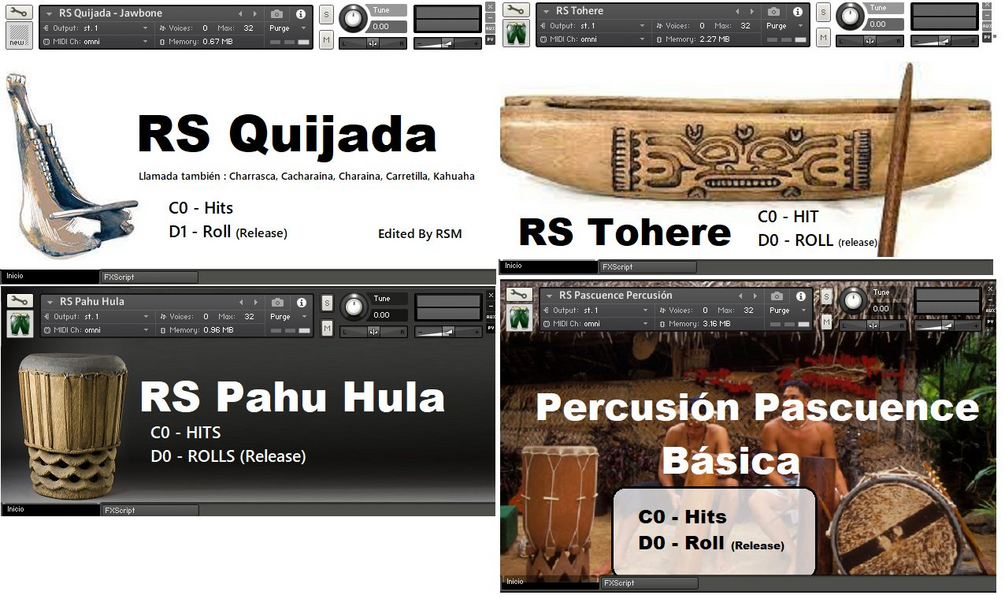 Easter Island Percussion - Percusiones de Isla de Pascua