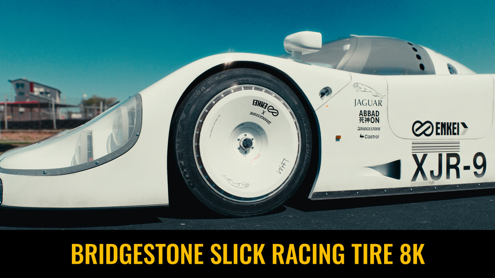 Bridgestone Slick 3d Tire Model 8K textures