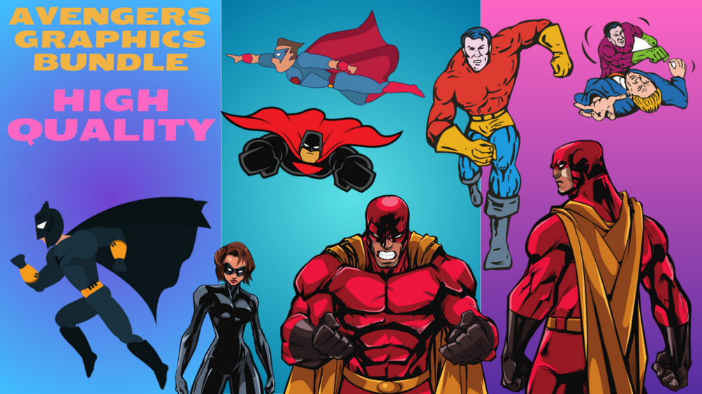 Avengers Graphics Bundle: Epic Art for Your Projects