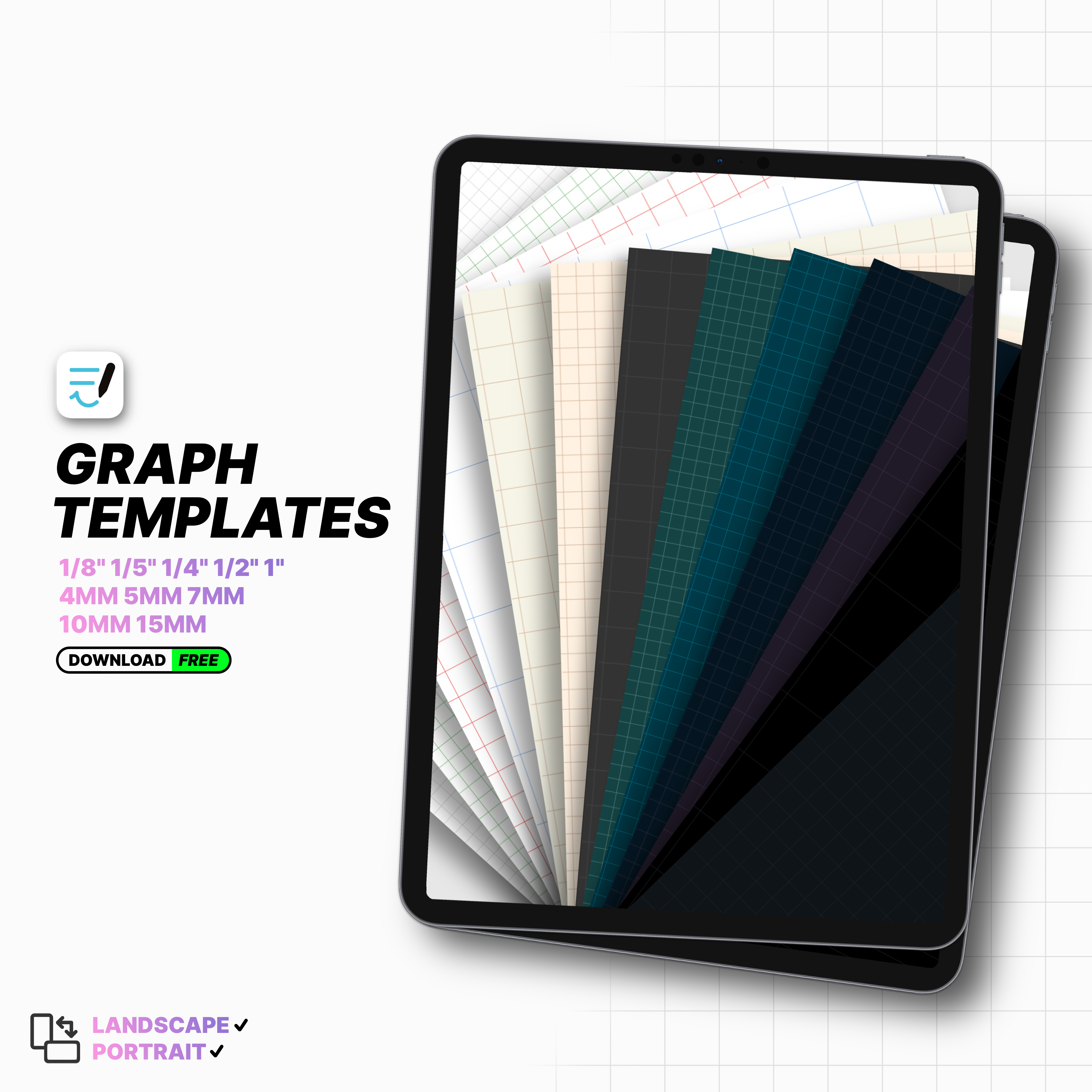 🌟 Free Essentials Sqaured Grid Edition Digital Graph Paper! - Discover ...
