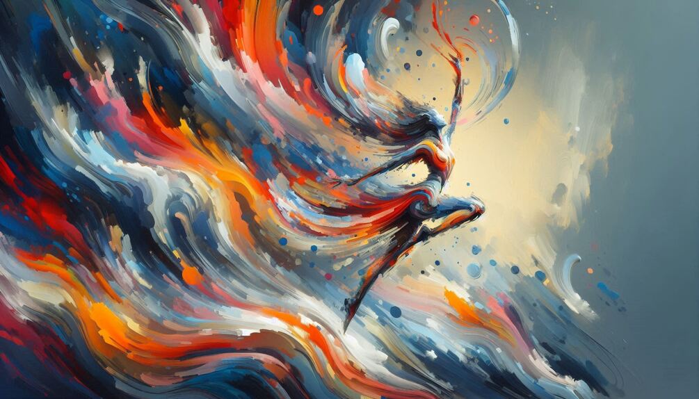 🎨 Explore the Fascinating World of Abstract Expression Image of Anime 🖼 ...