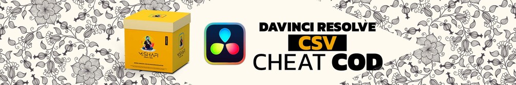 CSV cheat code Template