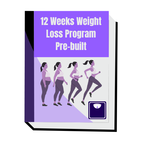 Pre-built Digital 12 Weeks Weight Loss Program