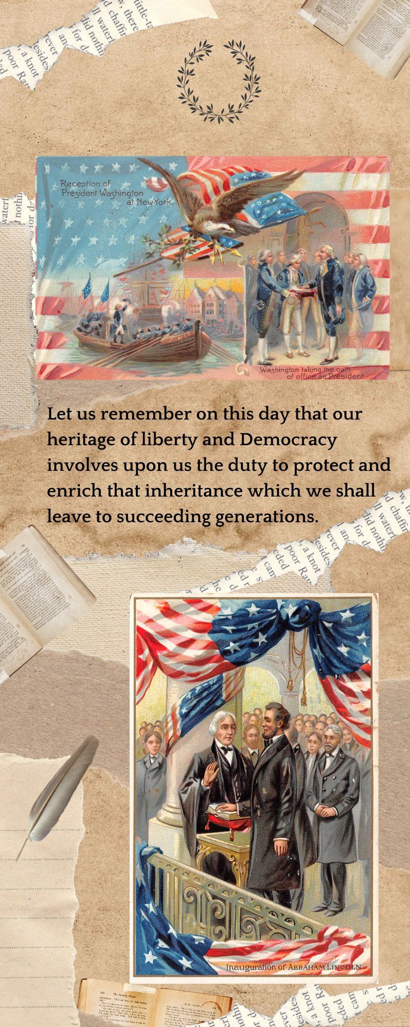 President's Day Parchment