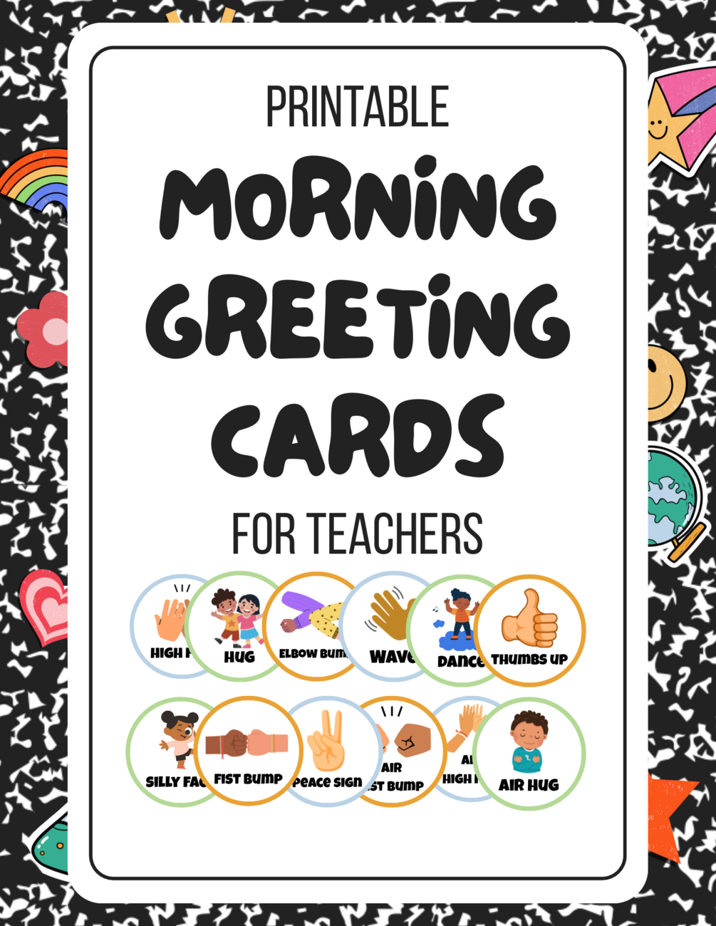 Printable Greeting Cards For Teachers | Build Classroom Connections