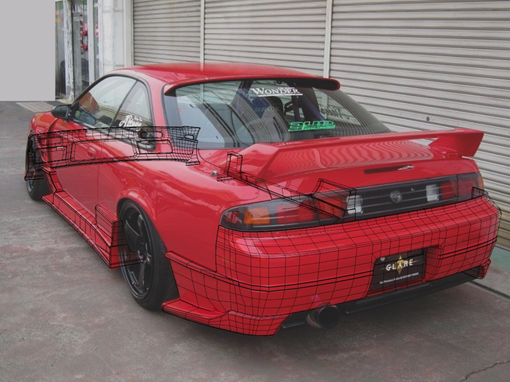 Car Modify Wonder S14 Bodykit | GT7 BASE