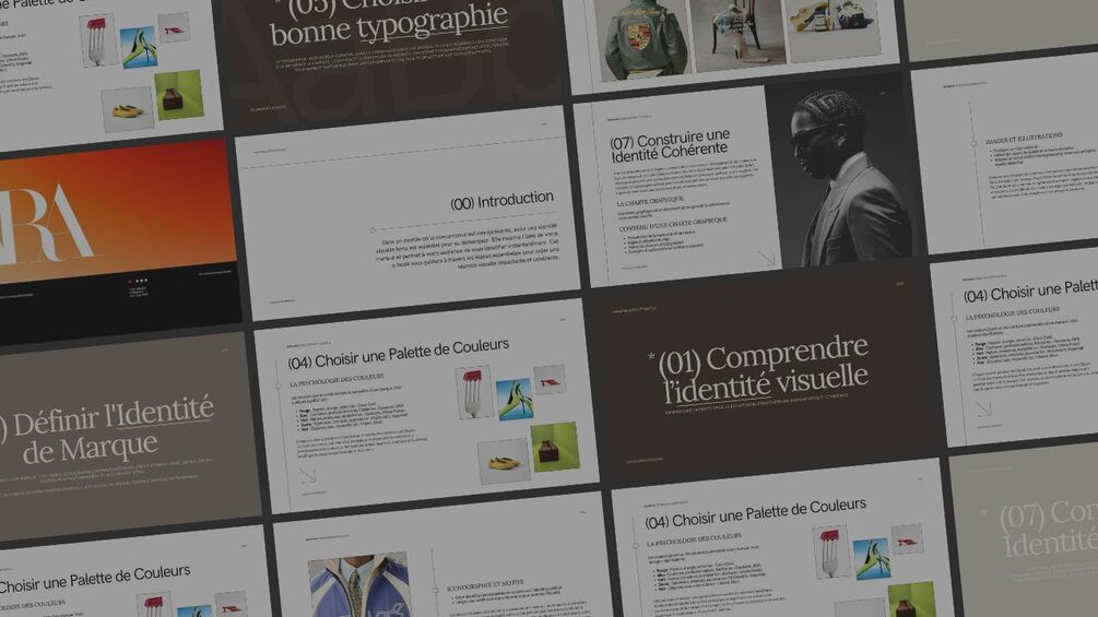 Tout pour créer une identité visuelle impactante