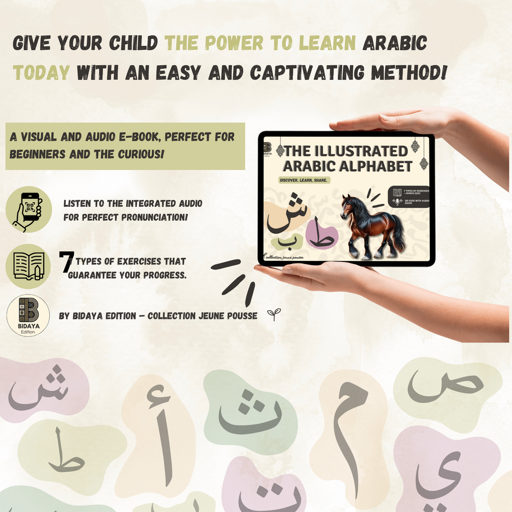 Arabic Alphabet Digital eBook - Fun Educational Workbook for Kids ...