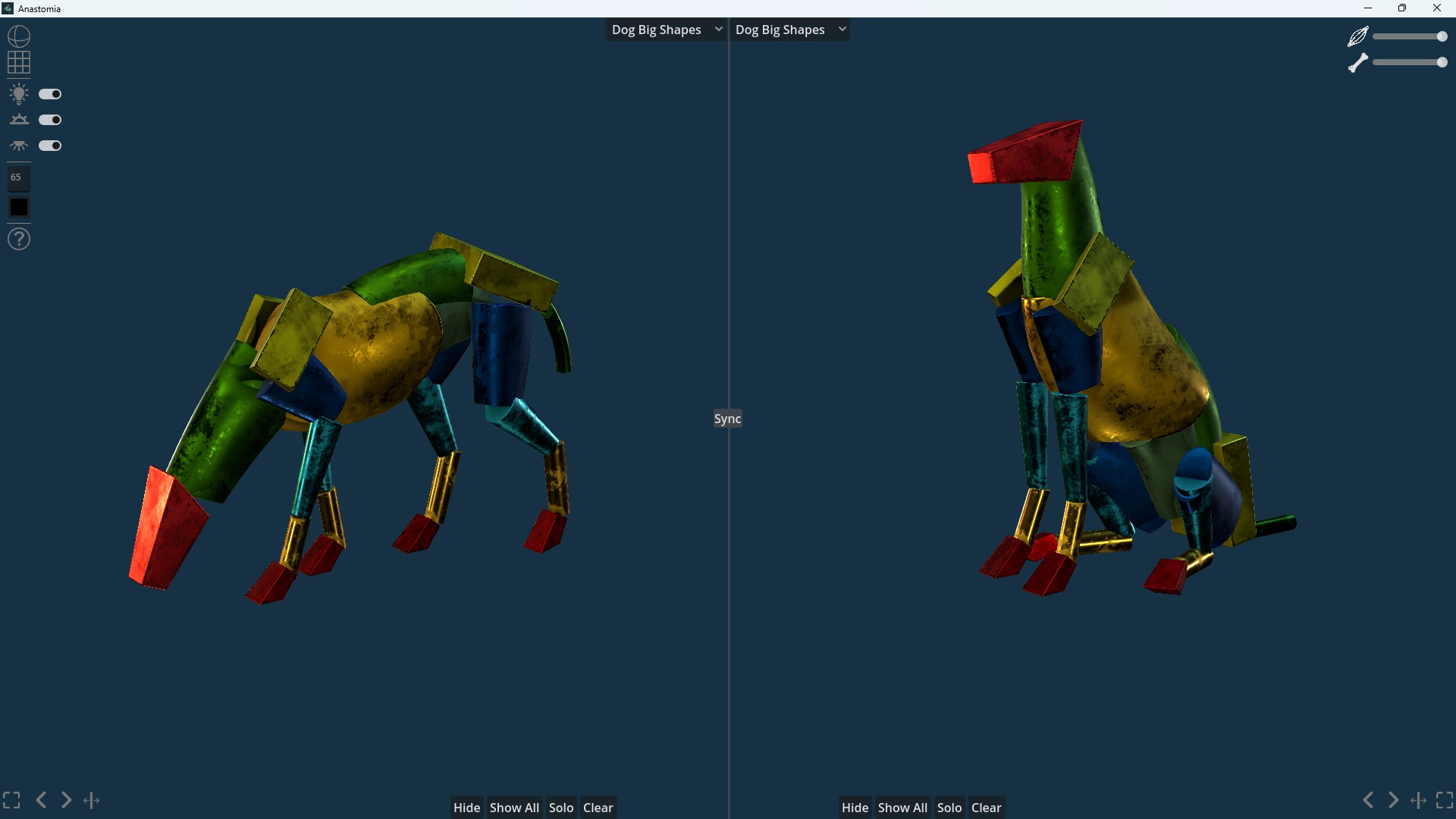 Anastomia update: Pose Library added - Truong CG Artist