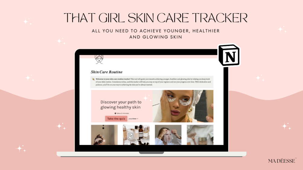That Girl Skin Care Tracker Template