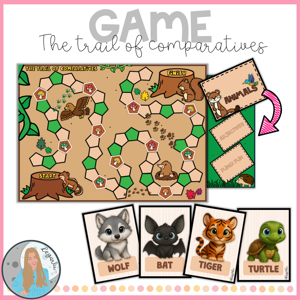 GAME: THE TRAIL OF COMPARATIVES AND SUPERALTIVES