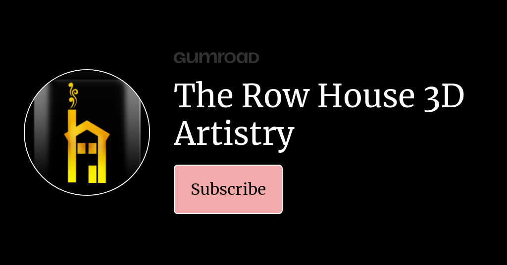 The Row House 3D Artistry