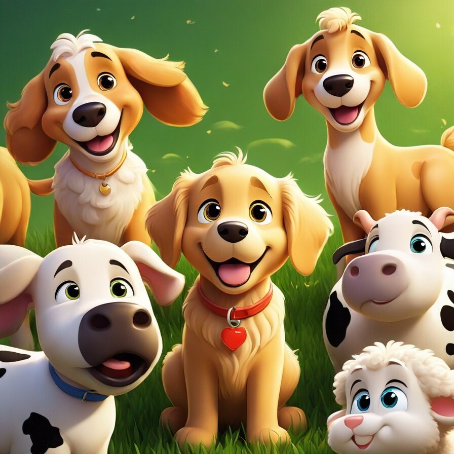 Buddy the Playful Pup - story book for kids